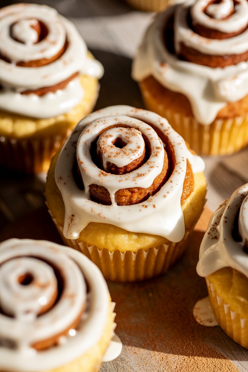 Cinnamon Roll Cupcakes – The Perfect Bite-Sized Treat